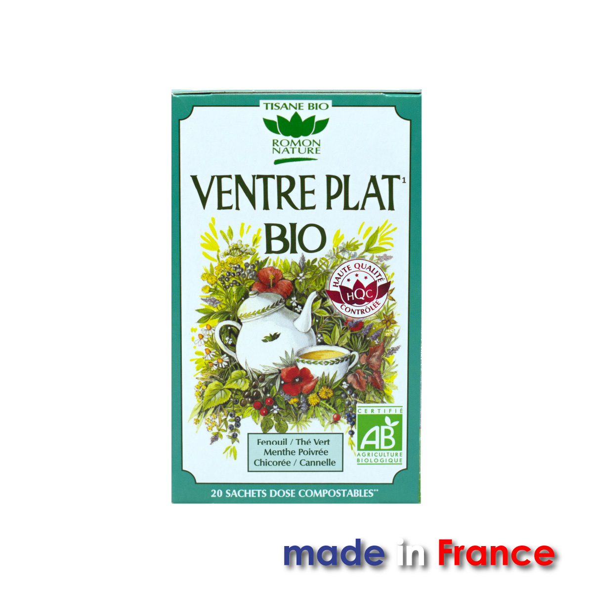 Tisane ventre plat bio - Le Panier de la Ferme